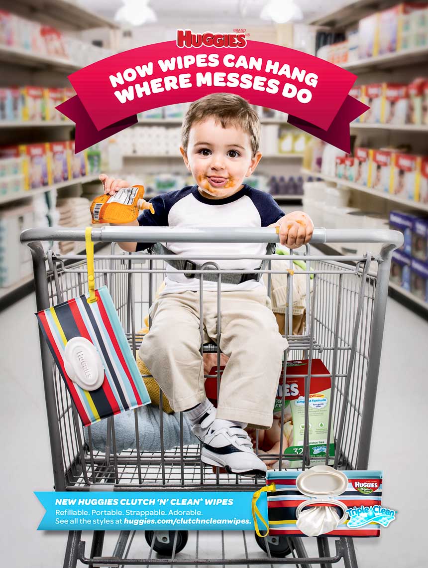 Evan Kafka Shoots New Huggies Ad – Glasshouse Images/Stone Thrower