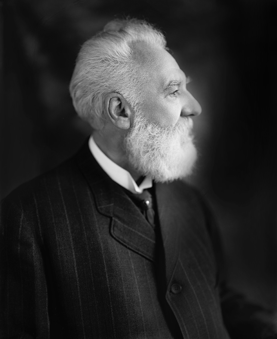 Alexander Graham Bell, Harris & Ewing, 1920 – Glasshouse Images/Stone ...